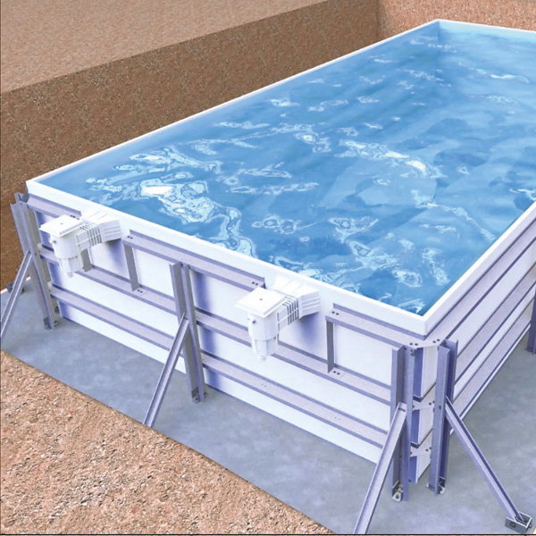 Piscine en kit - Infiniteau - Bassins, revêtements, kits à poser