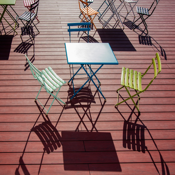 LAME DE TERRASSE - UPM PROFI PIAZZA PRO EN ROUGE PADOUK - Lames de terrasse